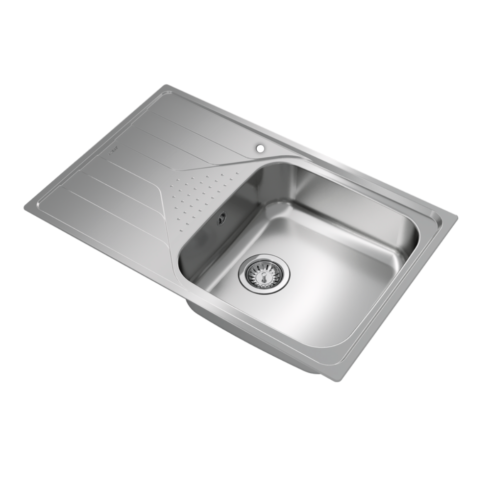 Tarja Empotrar Acero Inox Teka Universe 50 T-XP 1B 1D MAX IZQ 1 Tina 4 – Integra Hogar SA de CV