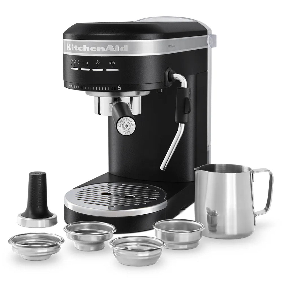 Cafetera Espresso KitchenAid KES6403BM para 6 Tazas Negro Mate ...