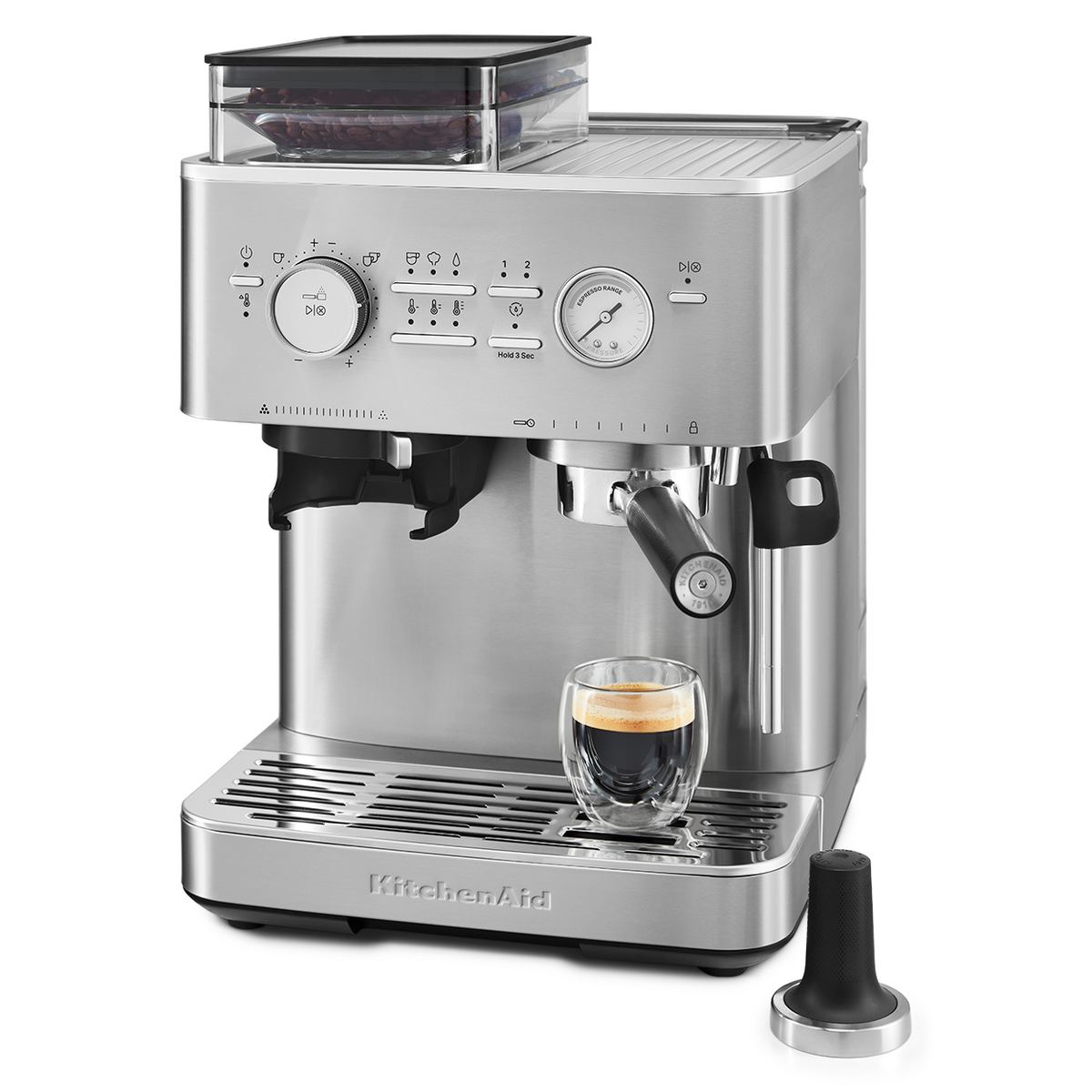 Cafetera Semiautomática Espresso Gris Kitchenaid Kes6551sx – Integra ...